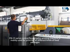 Fengming FM-CS bloembladtype servomotoren aangedreven automatische kleurenregistratie drukmachine