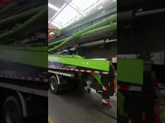 Used 2018 Zoomlion 56m pump truck with Benz chasis for hot sale