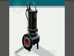 Electric Submersible Sump Pump Submersible Sludge Pump For Wastewater Treatment Plants