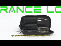 24pcs Practice Padlock Set Stainless Steel Tubular Lock Picking Tools 7 In 1