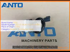 702-21-56241 702-21-57410 Solenoid Valve KOMATSU Wheel Loader Electric Parts For WA200-6