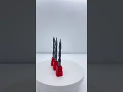 Carbide Custom End Mills 35 Helix Angle and 35 Cutting Edge Angle for Superior Results