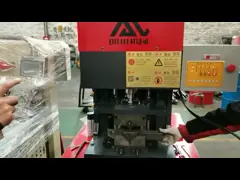 Stainless Steel Copper PVC Punching And Cutting Machine Angle Iron