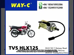 WAY-C MOTORCYCLE TVS HLX125 Motor de arranque do conjunto K6060200/N4060080