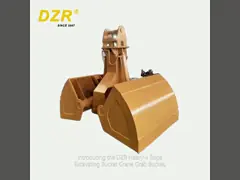 Heavy Four Rope Excavating Bucket Crane Grab Bucket for Efficient Material Handling