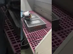 Die-casting Aluminum Lighting Fixtures Production Workshop——Grinding And Drilling Process