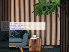 China Luxury American Oak Veneer Acoustic Slat Wood Wall Panels Linear Timber Soundproofing Board for sale