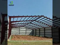 China Easy Build Prefabricated Steel Structure Warehouse Workshop Plants Factory Building for sale