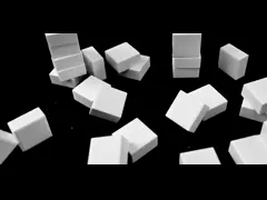 China Aluminum Square Mosaic Tiles Used In The Coal And Other Material Handling Industries for sale