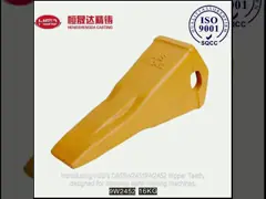 D85 9W2451 9W2452  Ripper Teeth For KOMATSU Earthmoving Low-Wear