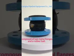 Cina Al dettaglio Flanche di acciaio di metallo Flex Expans Connector Goma di espansione comune in vendita