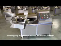 China Commercial Energy Efficient Vegetable Meat Bowl Mixer Stuffing Cutter Machine Use Easily for sale