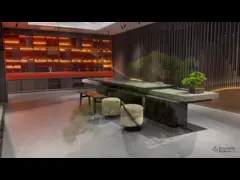 China ODM Elegant Office Furniture Rubber Wood Conference Room Table for sale