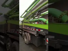 Used 2020 Zoomlion 40m pump truck with FAW chasis for hot sale