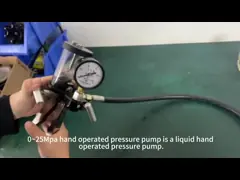 中国 25Mpa ハンドヘールド水力ポンプ カリブレーション デジタル圧力計 カリブレーター 販売のため
