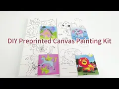 木製のフレーム,風景 簡単な数字で塗装 キット