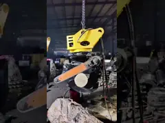 Manufacturer Excavator clamp saw for excavator