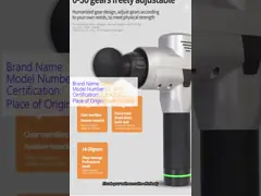 China Mini Percussion Massager FCC Muscle Fascial Massager Relieves Soreness Stiffness for sale