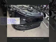 The front bumper assembly and headlight disassembly parts of the I-d-eal L8