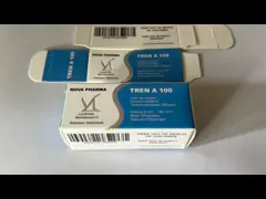 Permanent Adhesive Glass Vial Labels 2.5 Mil Thickness For Glass Containers