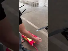 Payload UAV 10KG/10KM/30 minutes/ Night Lighting And Dual Bottom Hooks Thrower Drone Delivery