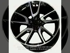 M-e-rcedes-b-enz AMG S450 S65 S400 S350 Alloy rims 18 19 20 21 22 23 24 inch used