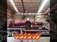 2*3200kw Hydro turbine shipping