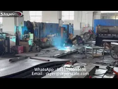 China 60x60cm 300kg Portable Bench Scale Weigh Carbon Steel Platform Scale for sale