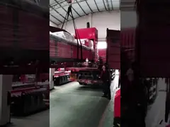 laser cutting machine shipment