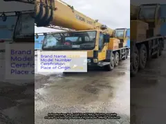 USED XCMG 50 ton mobile crane QY50 Lifting Equipment Hydraulic Crane