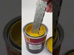 China M211 2K Medium Yellow Automotive Refinish Paint Greenish Tone and Reddish Tone Variants for sale