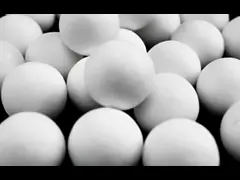 99% Alumina Content Inert Alumina Balls Bulk Density ≥3.2g/Cm3 Water Absorption ≤5%