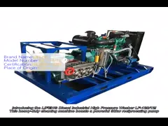 Diesel Industrial High Pressure Washers Heavy Duty Jet Cleaning Machine