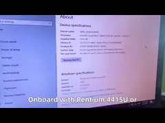 Procesador Intel Pentium 4415U Firewall Mini PC con sistema de enfriamiento sin ventilador 6 Ethernet