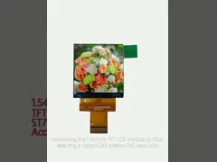 1.54 Inch 700cd/M2 Luminance TFT LCD Module 240*240 ST7789T9-G4-1 Driver LCD Accessories Wear Display