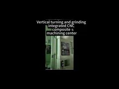 China 12 Station Turret Lathe CNC Vertical Turning Machine With Grinding for sale