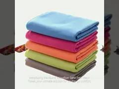 KILINE Microfiber Sand Free Beach Towel Quick Dry Thin Oversize Sand Free Towels Blanket for Travel Pool Swimming Bath