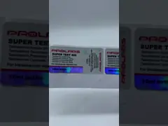 High Glass Vial Labels With Full Color Digital Printing 2.5 Mil Thickness