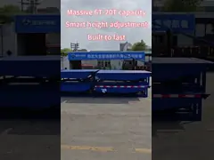 Blauwe hydraulische losprand voor efficiënte 220 V vorkheftrucks