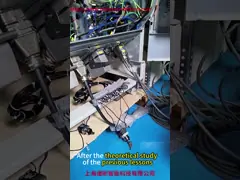 KUKA KR C4 emergency stop button wiring and function verification