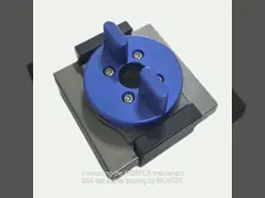 China Custom CNC Machined Test Socket for IC Chip Testing Mechanism BGA Test Socket Housing KR-2501-DK for sale