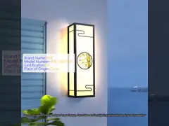 Copper Marble Waterproof Wall Sconce Outdoor Wall Light For Patio