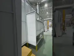 China Metallic Products Fully Automated Powder Coating Line for Industrial Coating Production for sale