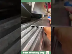Best working day #1687 Stainless steel sheet bending process