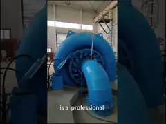 Dependable Power High Durability Francis Turbine Generator With 90-96% Efficiency