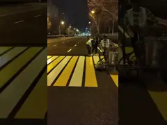 Petroleum Resin Hot Melt Paint for Reflective Road Marking OEM 3 Minutes Drying Time