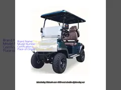 China New 4-seat 6-seat 8-seat scenic tourist electric sightseeing car, fourth sales office viewing car, electric golf cart for sale
