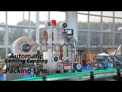 China Granular Solid Canning Machine Labeling Machine Bottle Management Machine Multi-Head Scale Filling Line Customized for sale