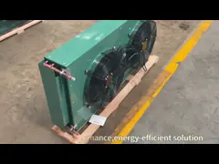 China Industrial H-Type Air Cooler Condenser For Air Cooler Condensing Unit Walk In Cooler for sale