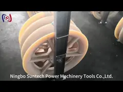 30KG - 150KG 660 Series Large Diameter Rope Pulley Stringing Block Mc Nylon Sheave